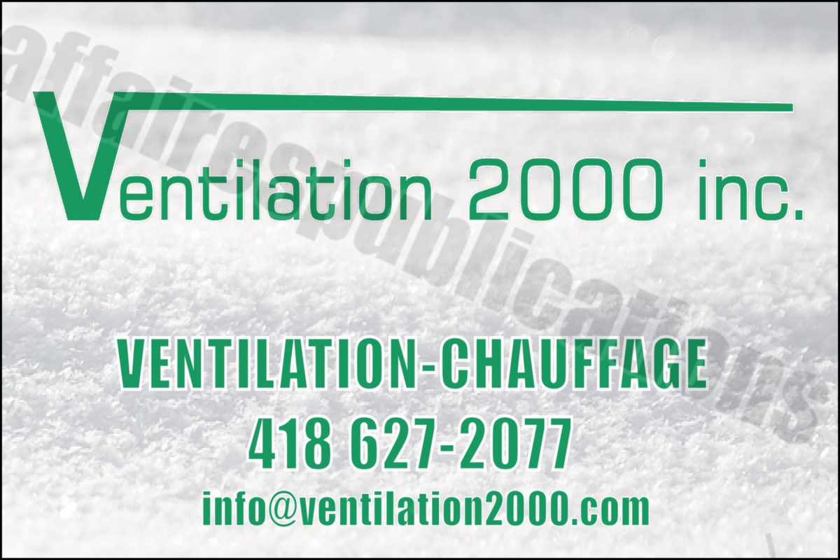 VENTILATION 2000 INC - Affaires Publications