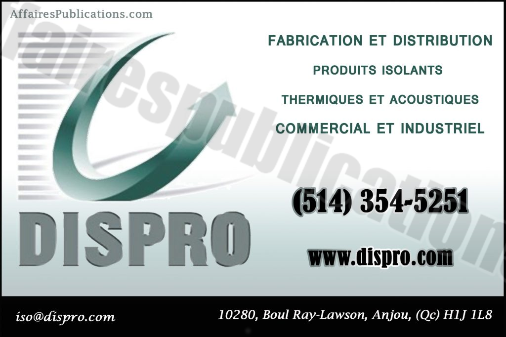 DISPRO INC - Affaires Publications