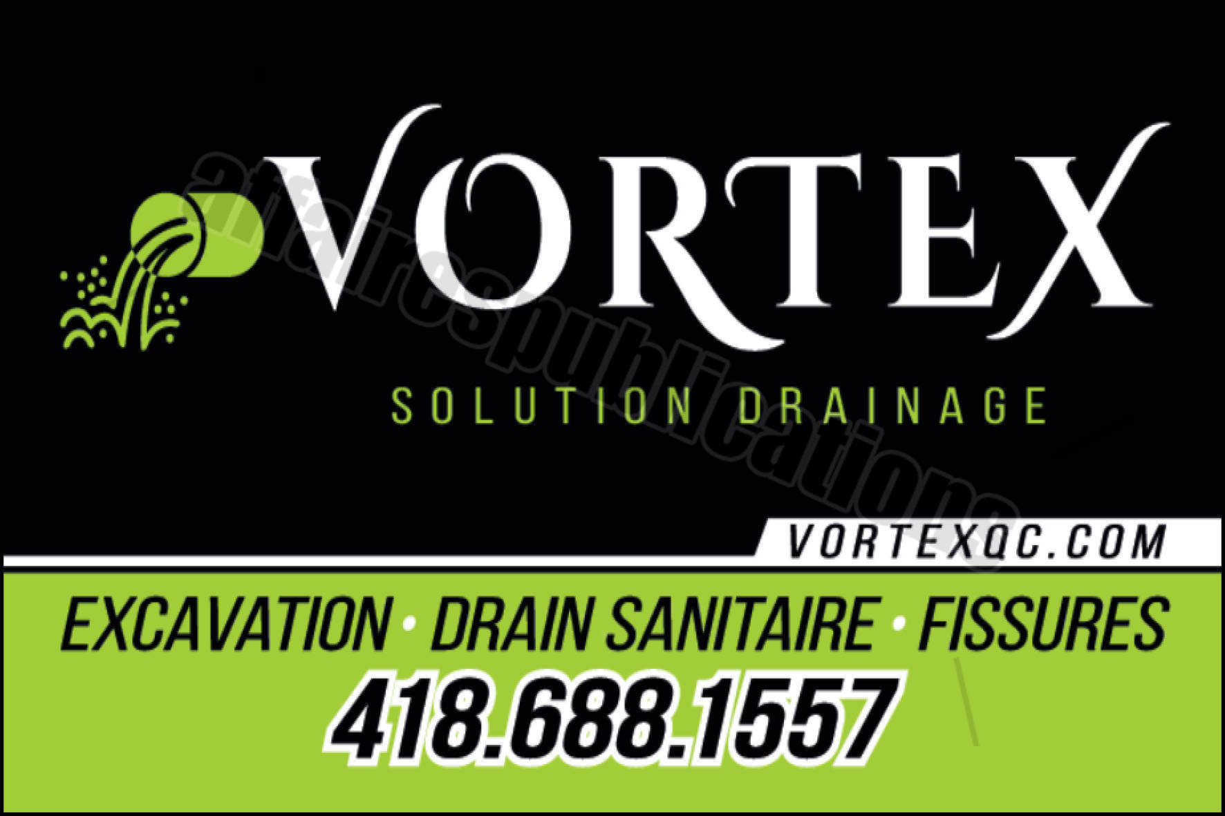 VORTEX SOLUTION DRAINAGE - Affaires Publications