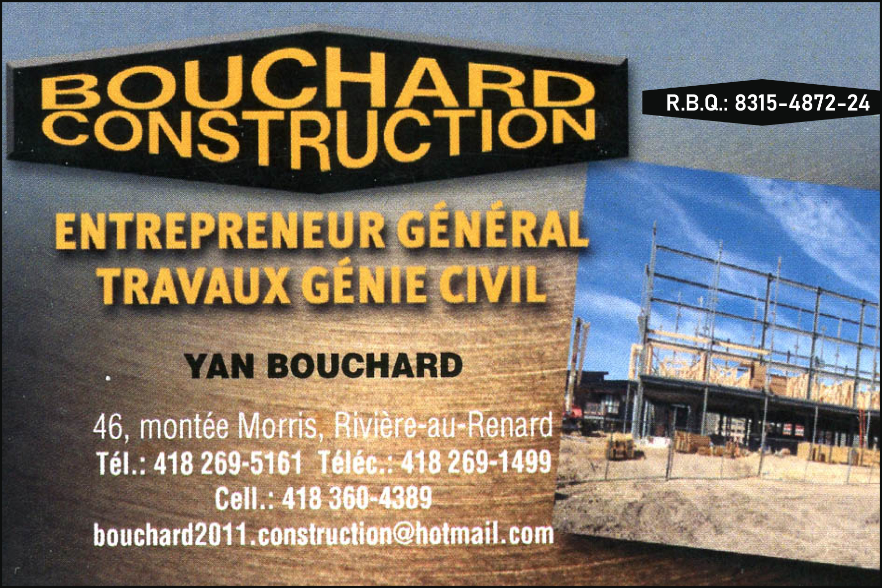 BOUCHARD CONSTRUCTION - Affaires Publications