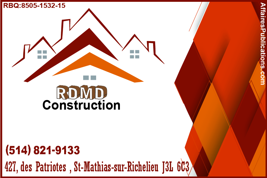 CONSTRUCTION RDMD - Affaires Publications