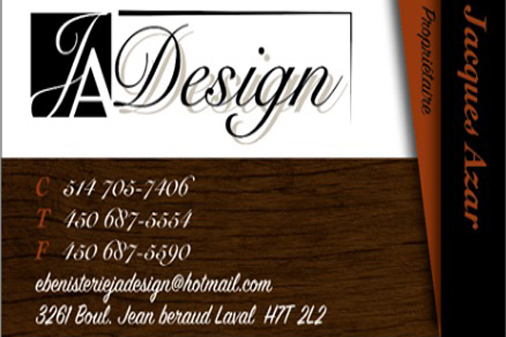 JA DESIGN - Affaires Publications