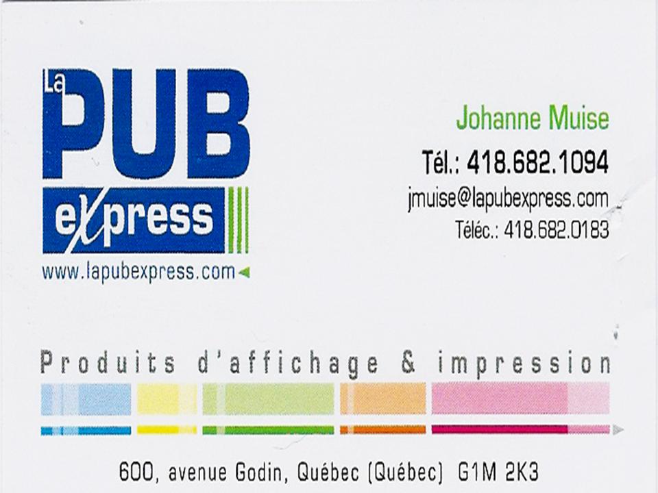 LA PUB EXPRESS - Affaires Publications