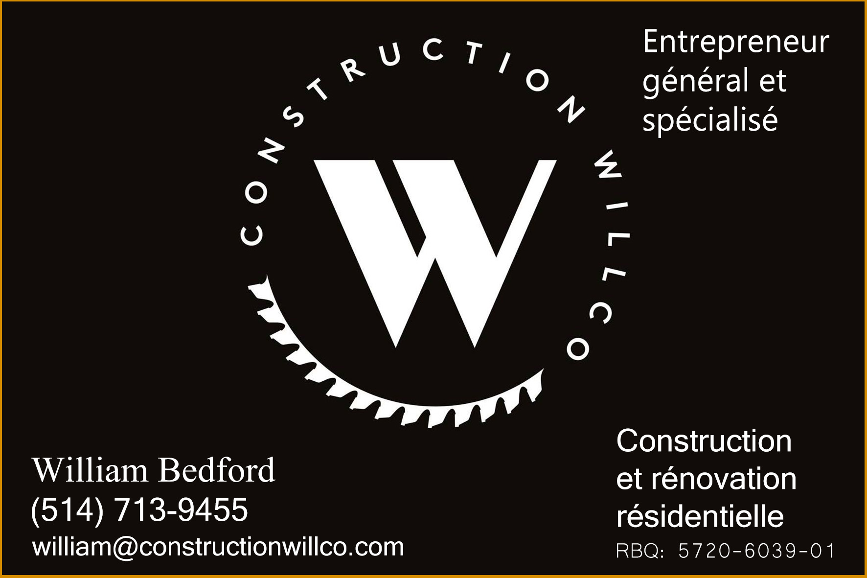 CONSTRUCTION WILLCO INC - Affaires Publications