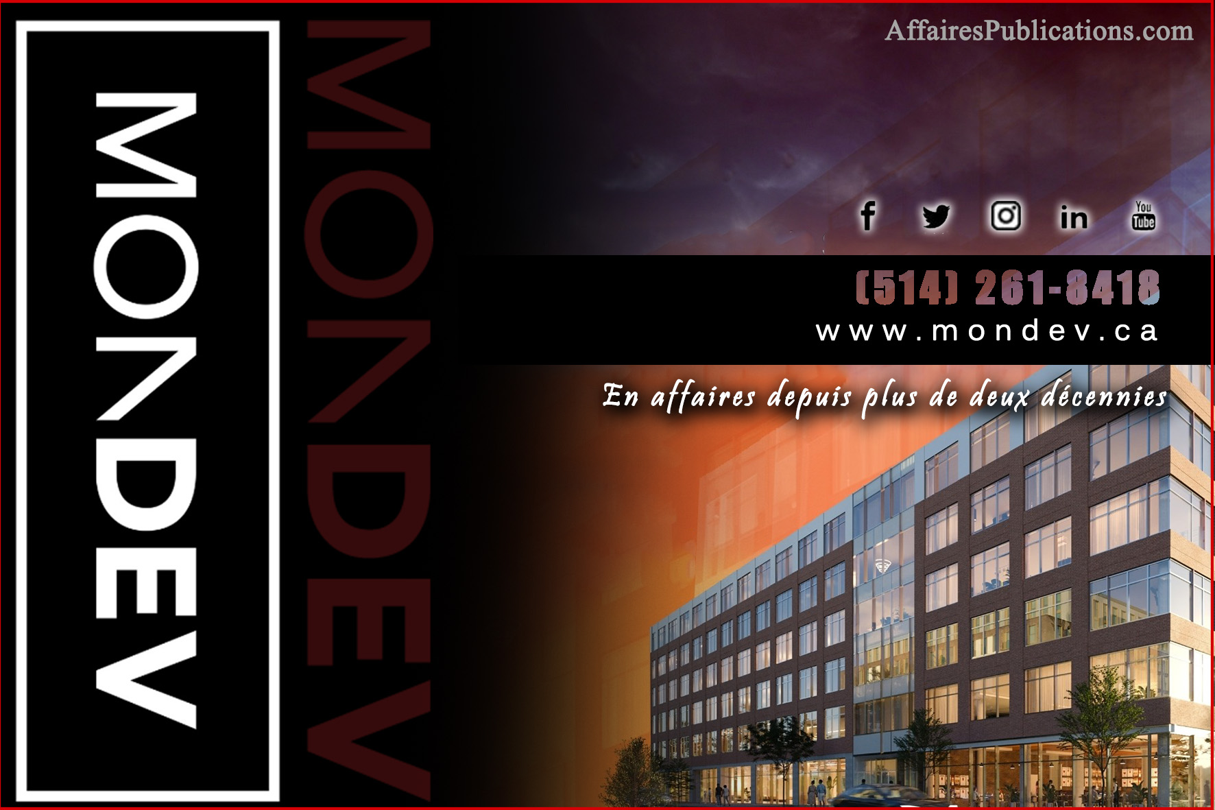 MONDEV CONSTRUCTION 9346-2000 QUÉBEC INC – Listeo
