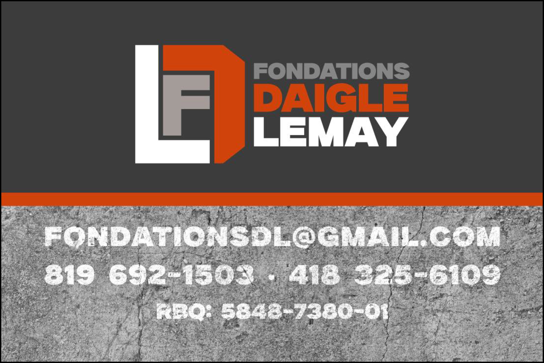 FONDATIONS DAIGLE LEMAY INC - Affaires Publications